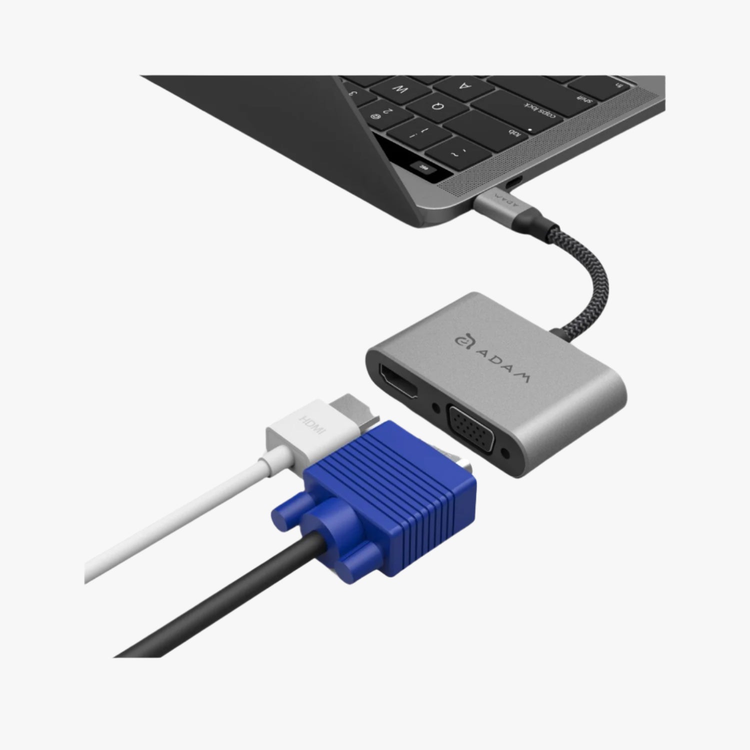 CASA Hub USB-C to VGA / HDMI – Lime Concepts